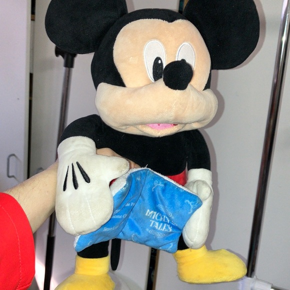 Disney | Toys | Mickey Mouse Storyteller Plushie Talking | Poshmark